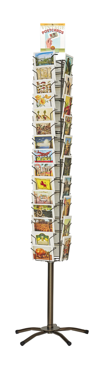 50 Pocket Postcard Floor Spinner – Found Image Press Inc.